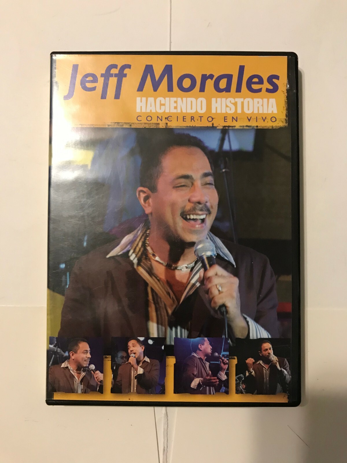 Jeff Morales: Haciendo Historia Concierto En Vivo (DVD) | eBay