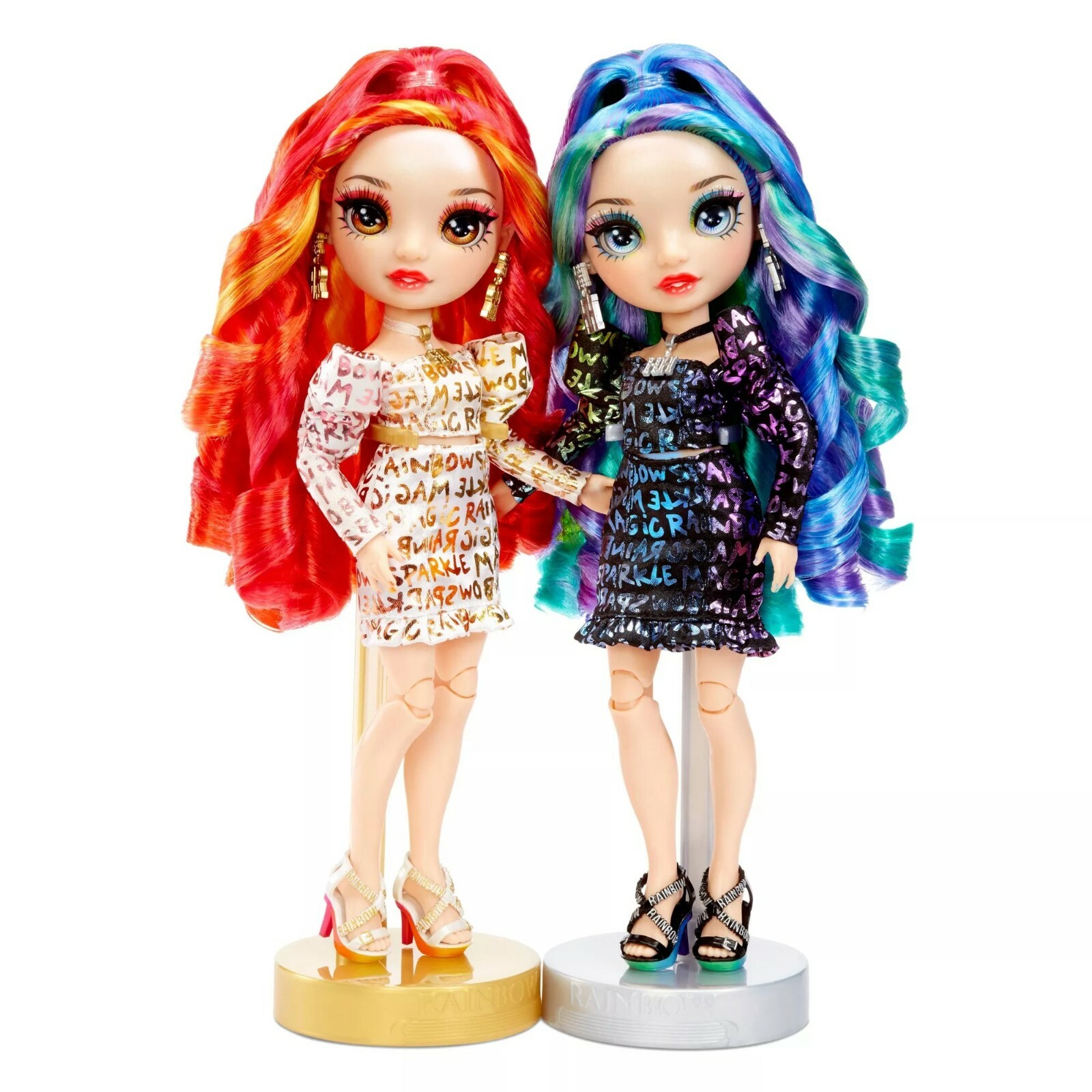 Rainbow High Laurel & Holly Devious Fashion Doll Set Special Edition ...