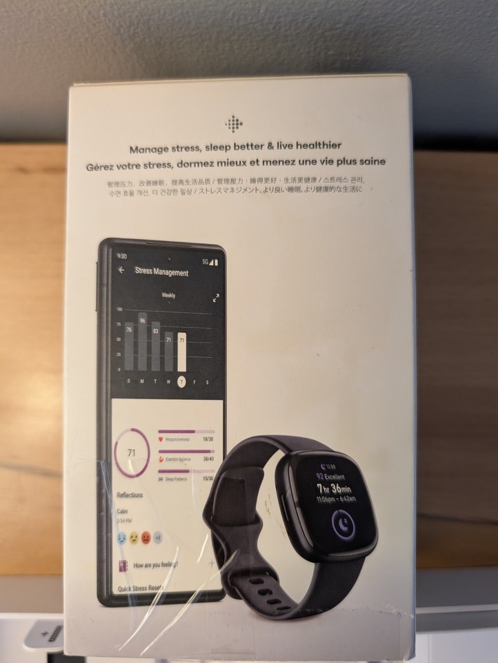 Fitbit Sense 2 Health & Fitness Smartwatch NEW In Box Tested Working | eBay