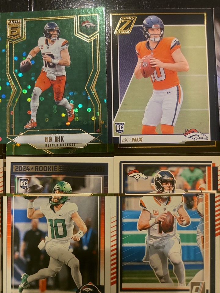 BO NIX BRONCOS PANINI NFL LOT OF 17 CARDS | eBay