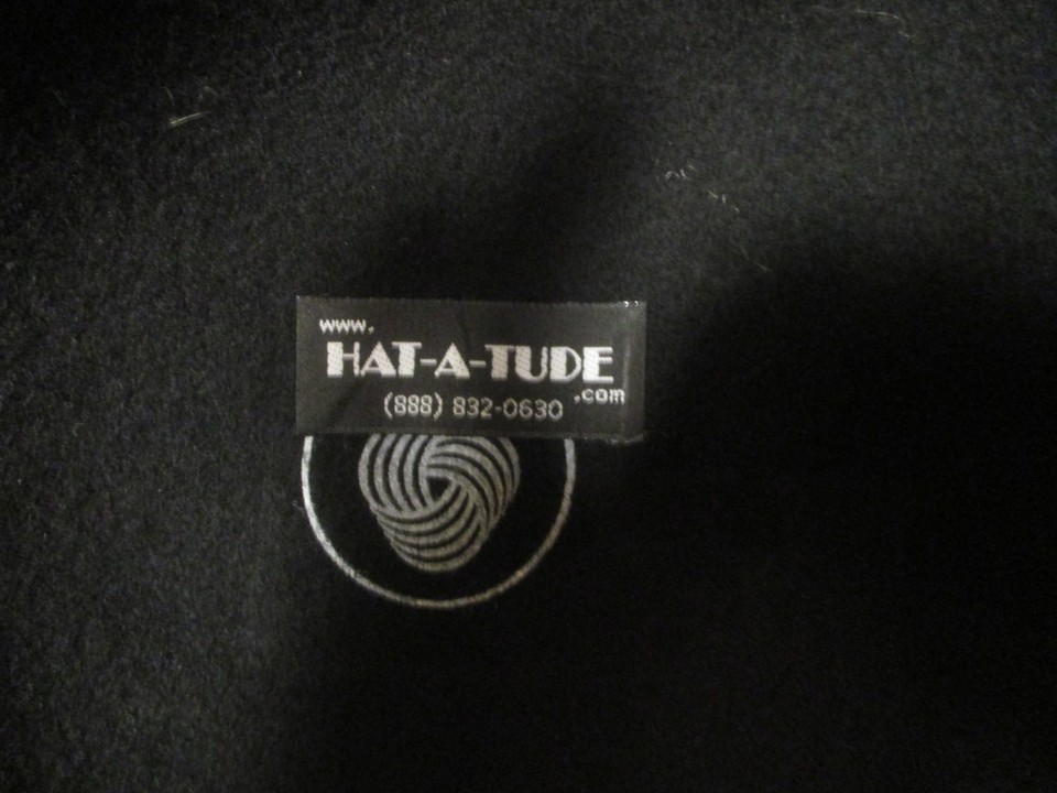 Hat-A-Tude feather/rhinestone trim wool felt hat | eBay