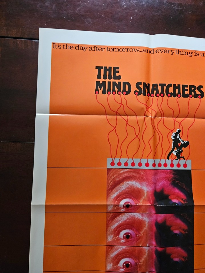 1972 THE MIND SNATCHERS Original 1 Sheet Poster 27x41 Christopher ...