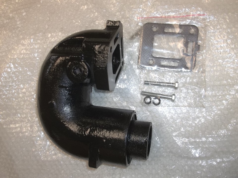 MerCruiser Marine Exhaust Riser Elbow 120 140 3.0 LX 2.5 12076A2 Sierra ...