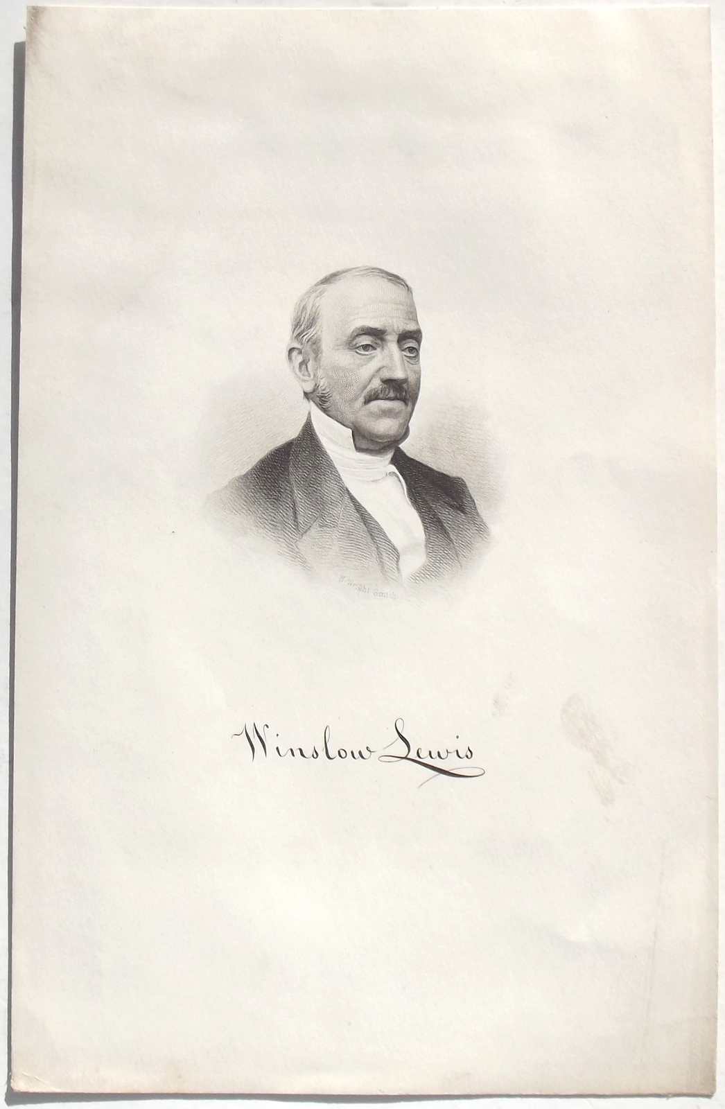 Winslow Lewis Inventor Sea Captain Designed Lighthouses 1800's ...