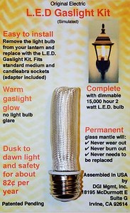 Electric Outdoor Lights That Look Like Gas - Outdoor Lighting Ideas