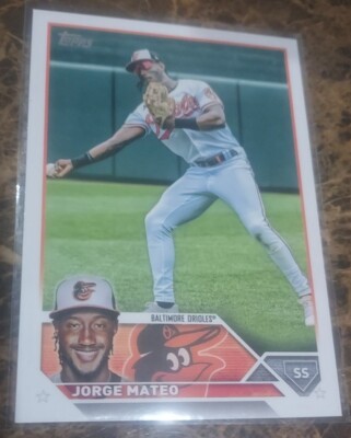 2023 Topps Jorge Mateo #38 Baltimore Orioles | eBay