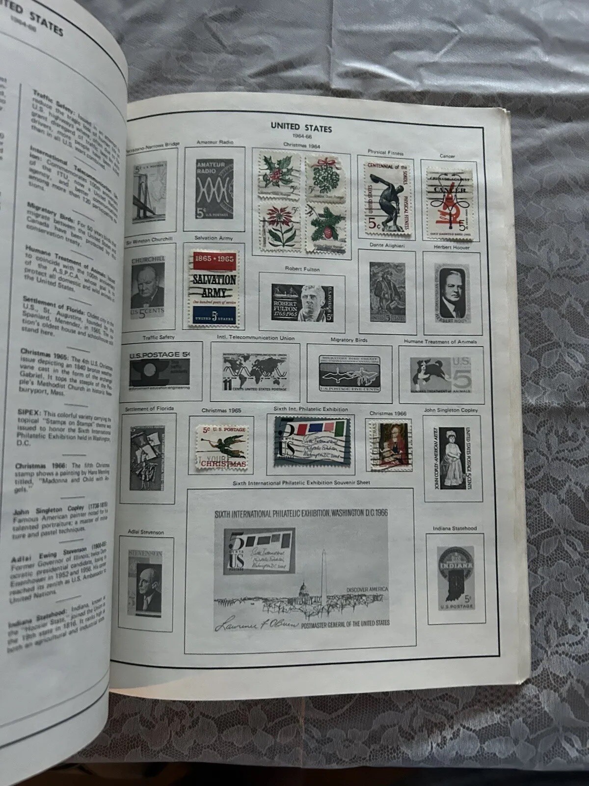 1974 Harris Freedom Stamp Album-United States-Many Stamps Included ...