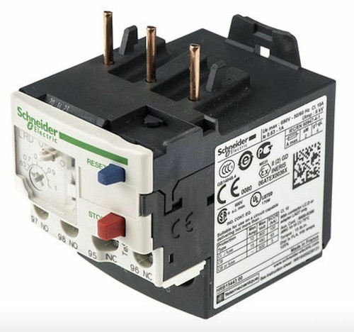 Schneider Electric LRD05 Thermal Overload Relay 3P 0.63-1A 690V 034675 ...