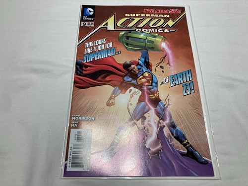 Action Comics 9 NM+ 9.6 Rags Morales Variant 1st App of Calvin Ellis New 52 2012 | eBay