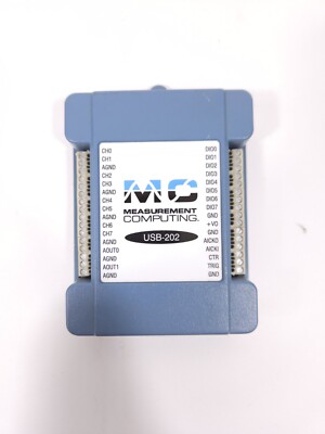 MCC USB-202 Data Module Single Gain Multifunction USB DAQ Device | eBay