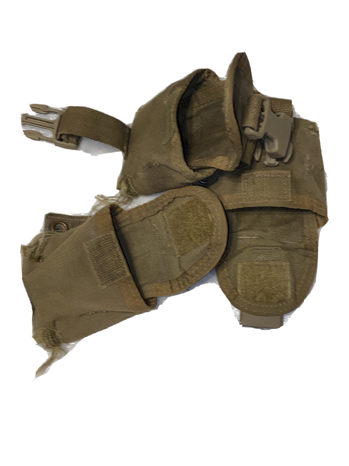 Set of 3 / USMC Marine Corps M67 Grenade Pouch *** Coyote *** Acc/Dmgd ...