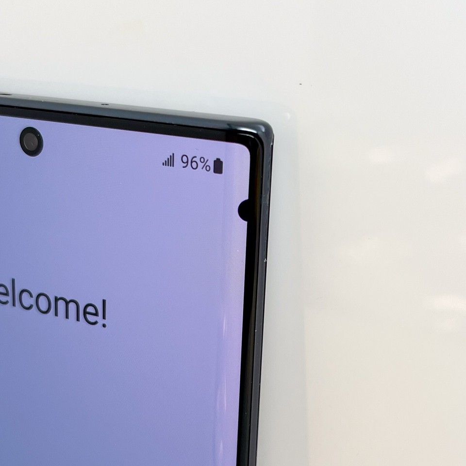 Samsung Galaxy Note 10+ Plus 5G 256GB Black (Unlocked) *LCD BLACK SPOT ...