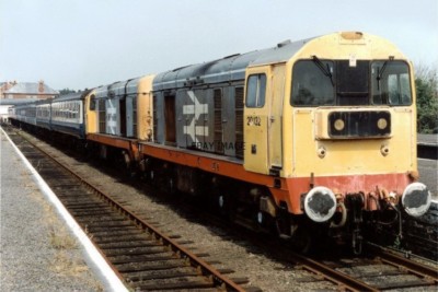 PHOTO CLASS 20 LOCO NO 20090 20132 LEADING AT SKEGNESS 1992 | eBay