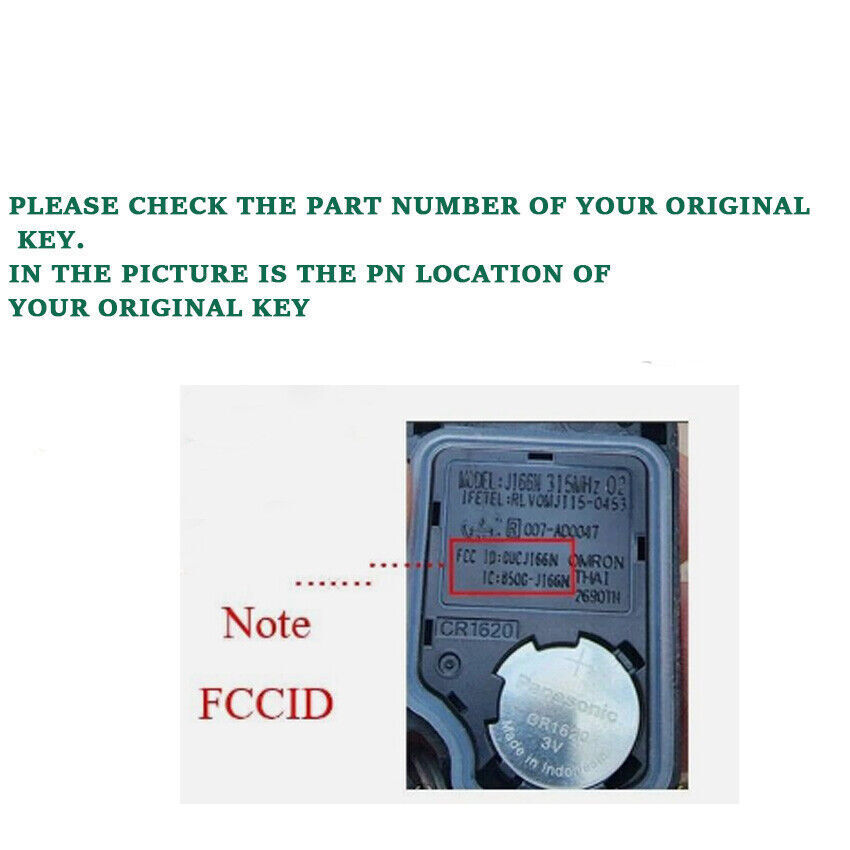 FOR 2015-2022 MITSUBISHI MIRAGE- G4 KEYLESS REMOTE KEY FOB OUCJ166N / 3 ...