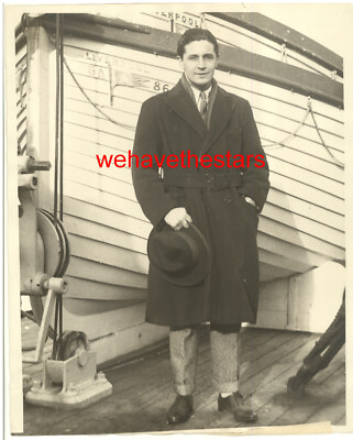 Vintage Ivor Novello BRITISH SINGER & ACTOR '22 GAY INTEREST Publicity ...