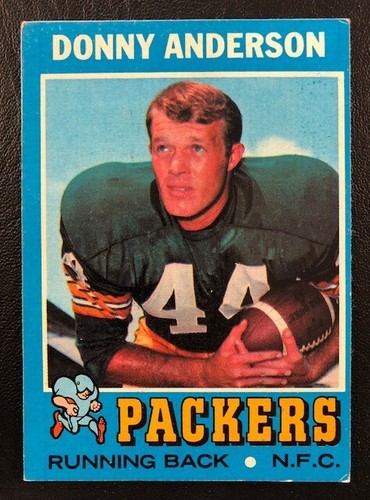1971 TOPPS #162 DONNY ANDERSON GREEN BAY PACKERS RUNNING BACK N.F.C. | eBay