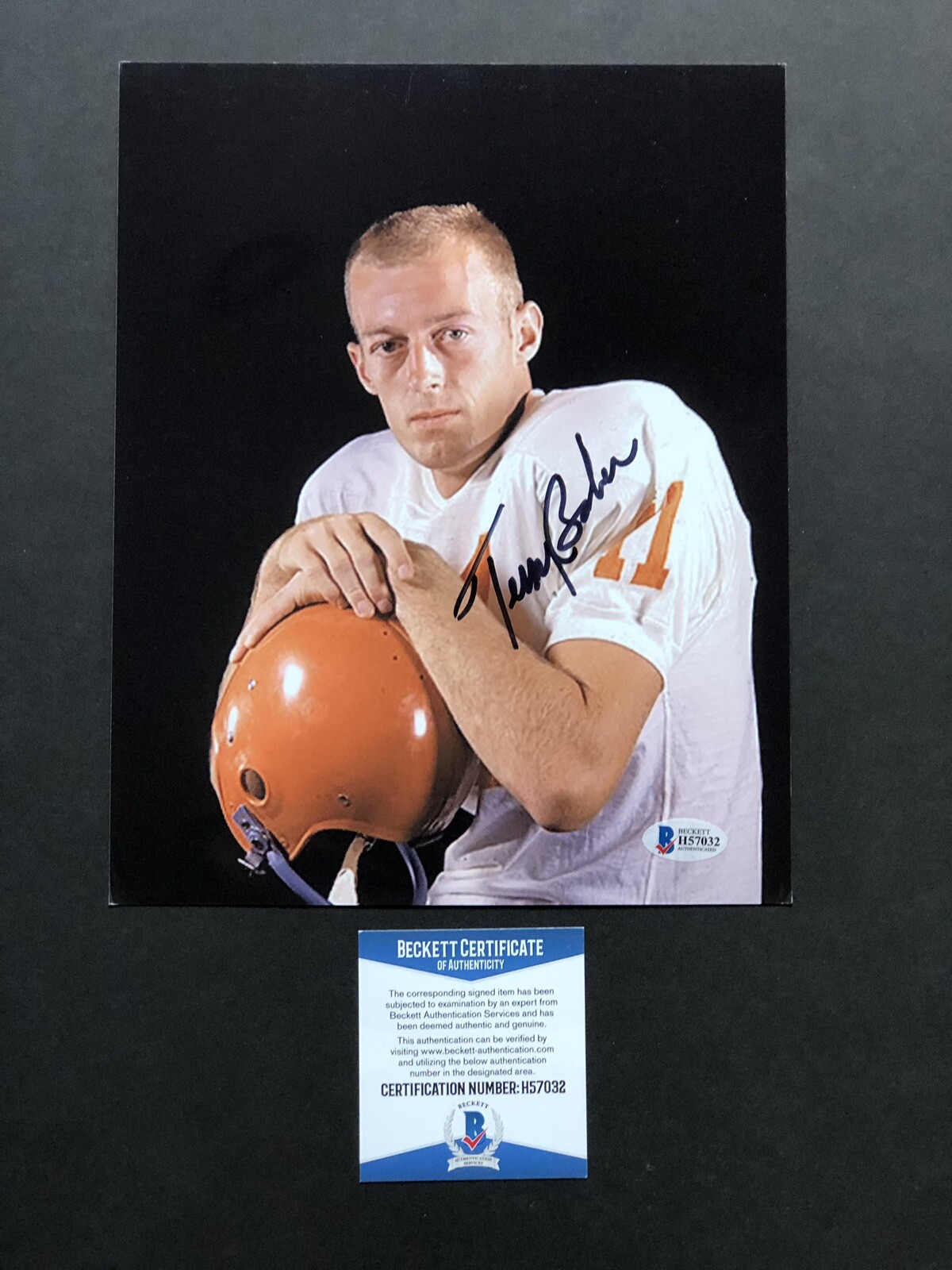 Terry Baker autographed signed 8x10 photo Beckett BAS COA Beavers ...