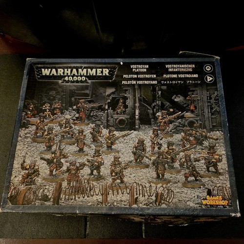 Metal New Vostroyan Firstborn Platoon Box Astra Guard Warhammer 40k ...