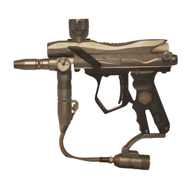 Spyder Pilot ACS Paintball Marker Gun Black Gray Untested for parts ...