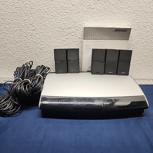 Bose Lifestyle Model AV18 DVD/CD Home Theater Media Center WITH 5 ...