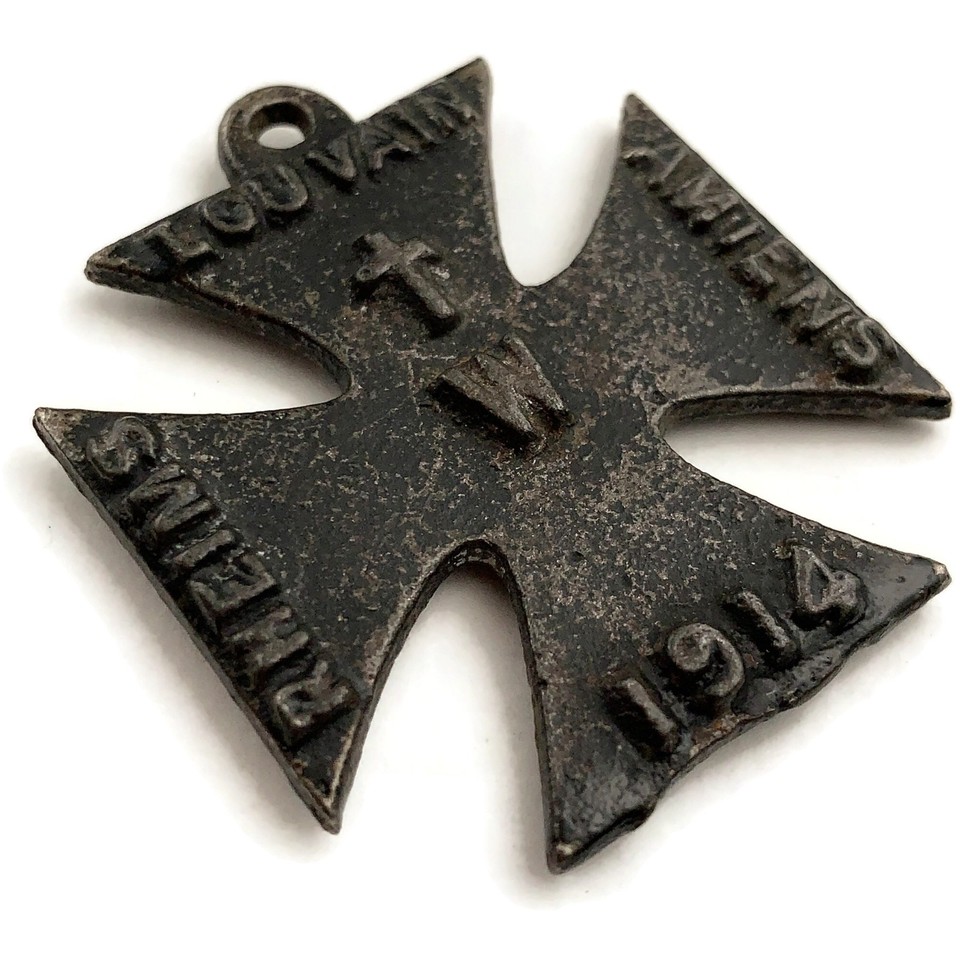 Original WW1 British Anti-German Home Front Propaganda Iron Cross ...