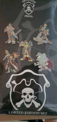 Privateer Press Warmachine Hordes Zombie Halloween Enamel Pins (Lot of ...