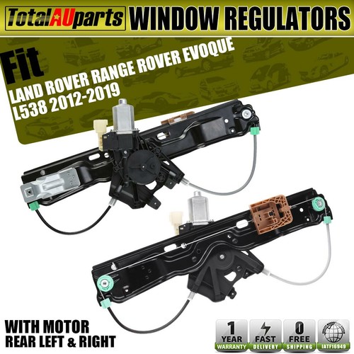 2pcs Rear Left & Right Window Regulators for Land Rover Range Rover ...