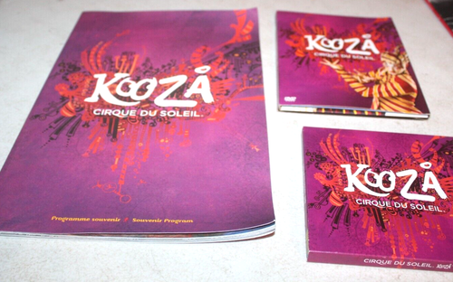KOOZA Cirque Du Soleil CD DVD and Program | eBay
