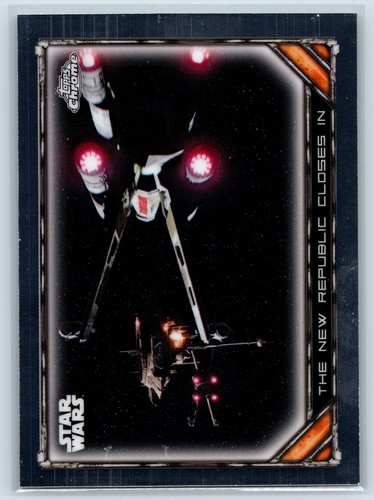 New Republic Closes In 2022 Topps Chrome The Mandalorian #S1-46 | eBay