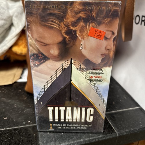 Titanic VHS Sealed 1997 RARE 2 Cassettes 334813 | eBay
