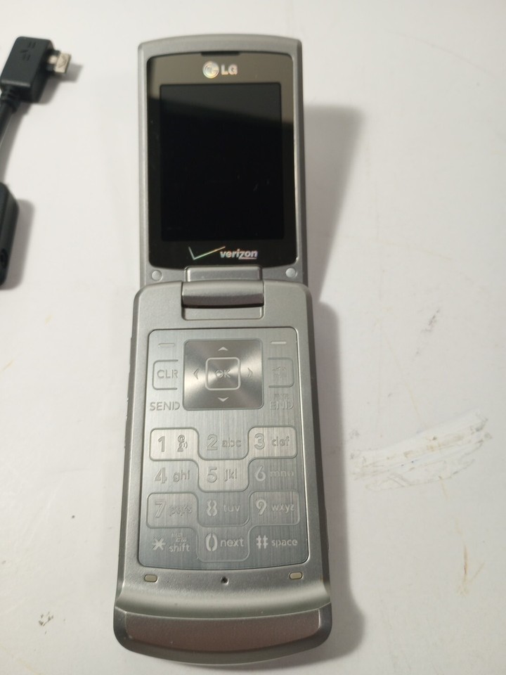 LG VX8700 Silver 320x240 Pixels LCD Bluetooth Soft Keys (Verizon) Cell ...