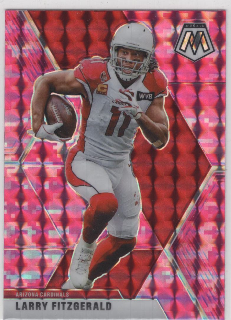 2020 Panini Mosaic Larry Fitzgerald Pink Mosaic Prizm | eBay