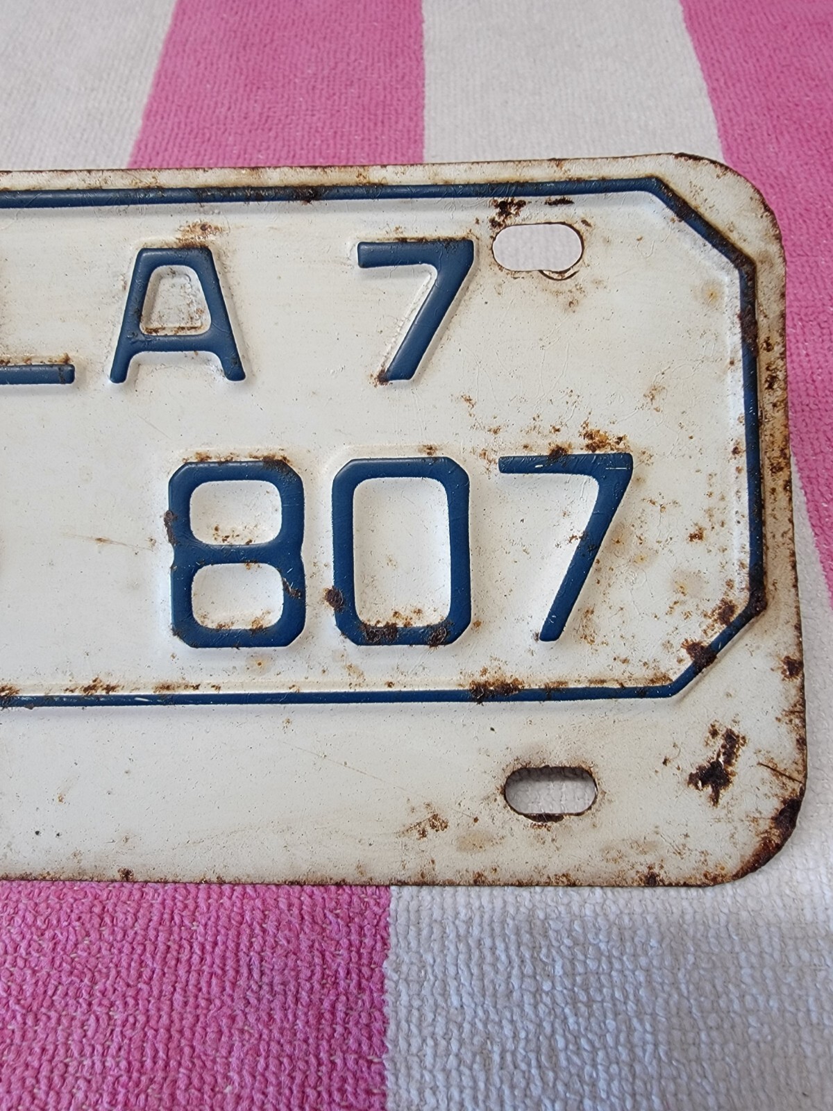 1957 Florida Motorcycle License Plate. | eBay