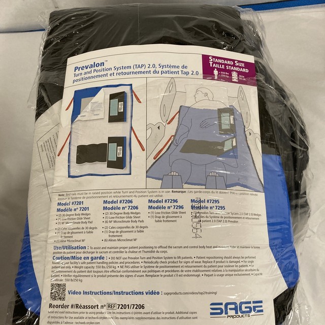 SAGE Prevalon 7201 Turn and Position Tap System 2.0 Bedridden Patient ...