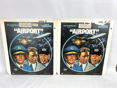 “Airport” (1969) CED Videodisc Paramount Pictures RCA SelectaVision ...