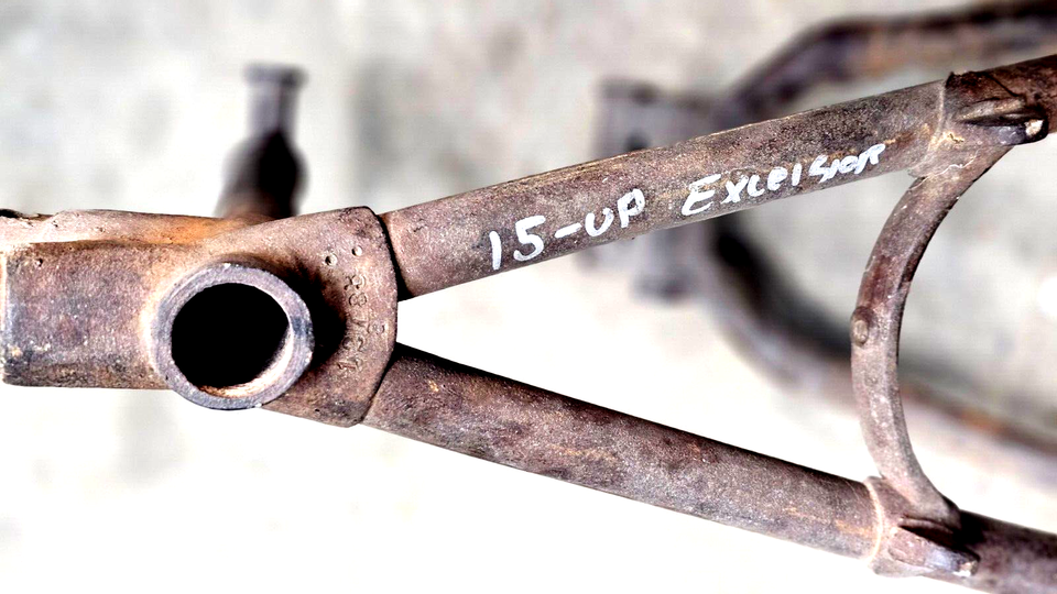 OEM 1915-1918 Excelsior Rear Section Frame Big X Springer India ...