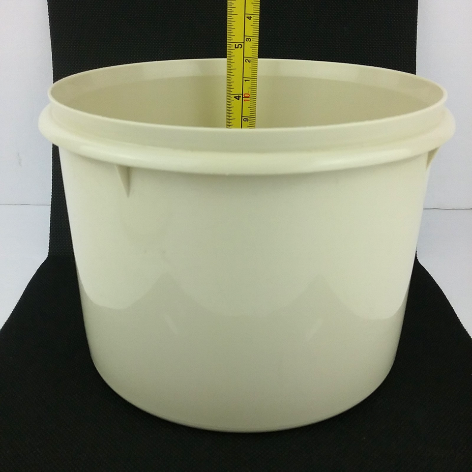 Tupperware Almond Color Storage Canister 264-5 With Matching Lid | eBay