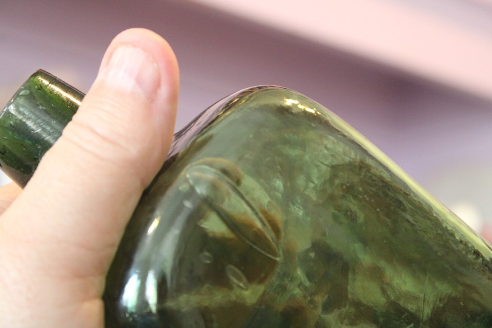 Antique, 10 1/2'', Green, CHELTENHAM, NATURAL APERIENT WATER BOTTLE ...