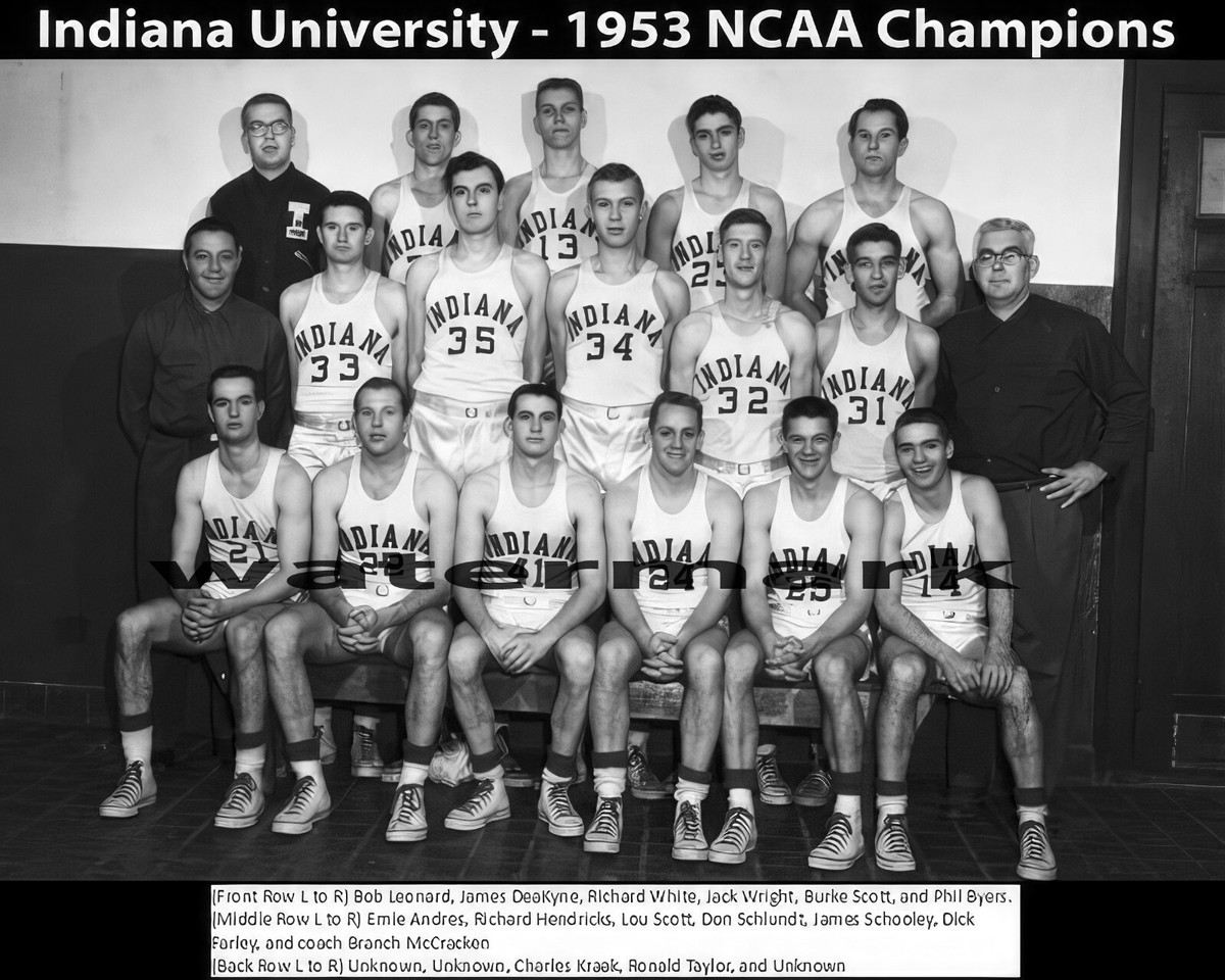 Indiana Hoosiers Basketball Team