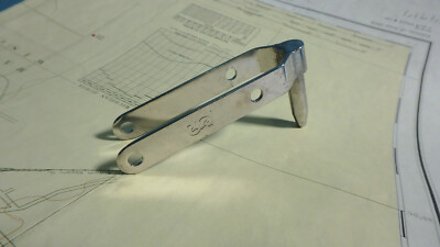 Schaefer Dinghy Upper Rudder Pintle 5/16" pin x 1/2" width # 80-11 NEW ...