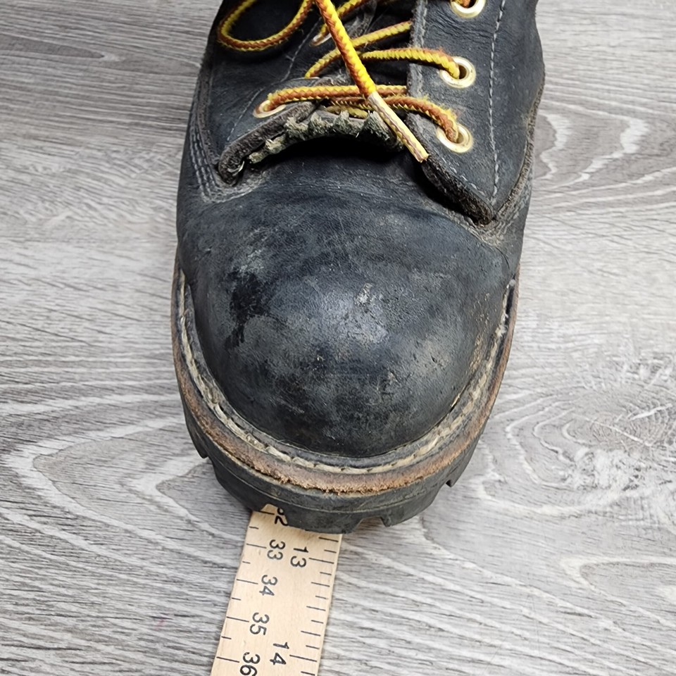 Hathorn Explorer Logger Packer Boots Black Leather Wildland Firefighter ...