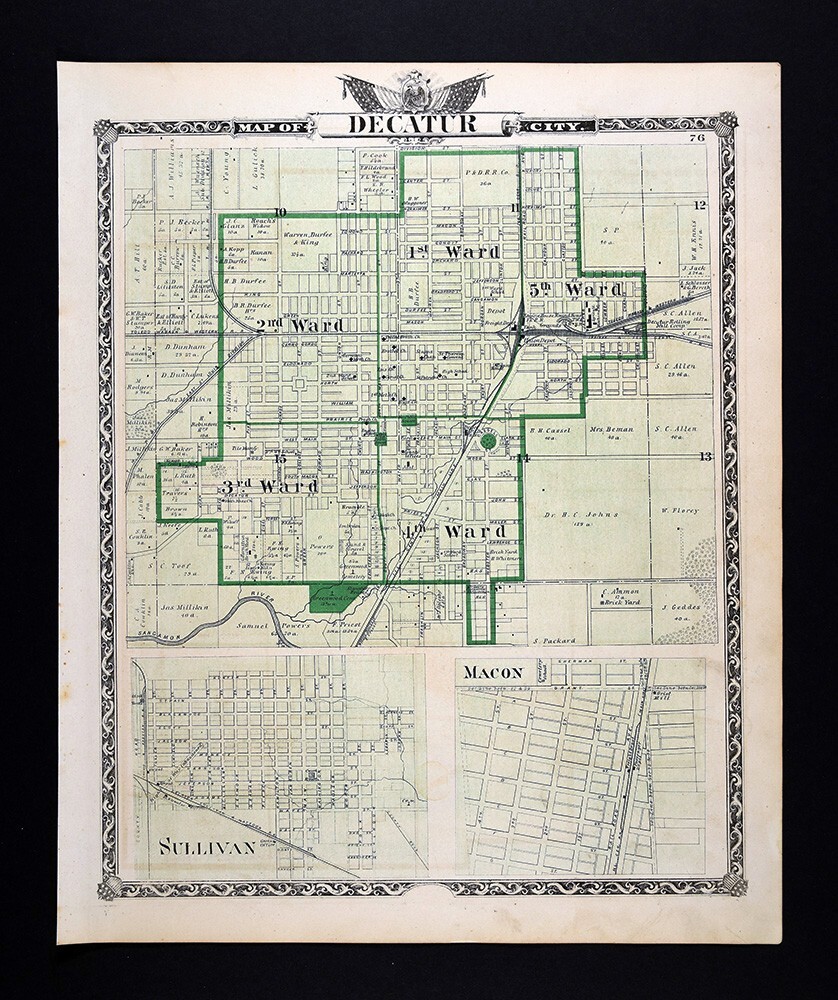 Decatur Illinois Map