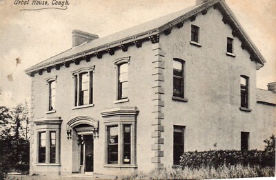 URBAL HOUSE COAGH CO. TYRONE IRELAND POSTCARD by J HL GLASGOW MID ...
