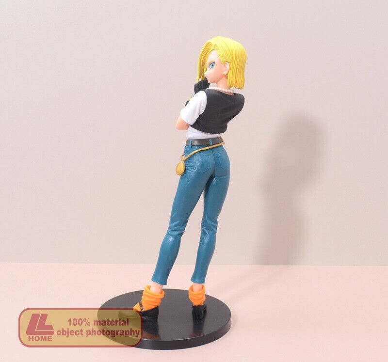 Anime Dragon Ball Z Super Android 18 hot girl PVC Figure Statue Doll ...