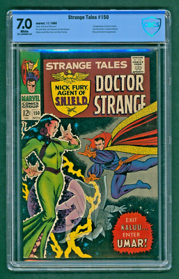 Strange Tales #150 - 1st John Buscema Work, CBCS 7.0 White (Marvel ...