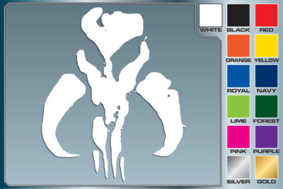 MYTHOSAUR Signet Icon cut vinyl decal #2 Star Wars The Mandalorian ...