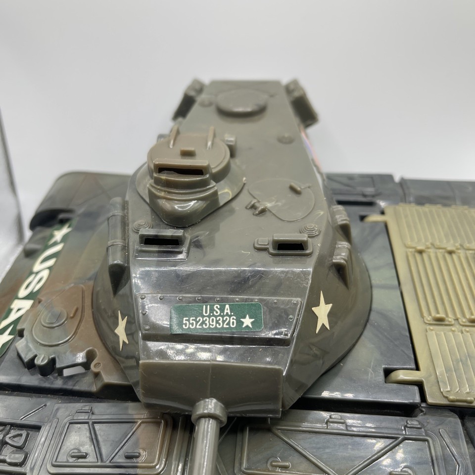 Vintage Processed Plastic Co USA 7520 Large Army Tank | eBay