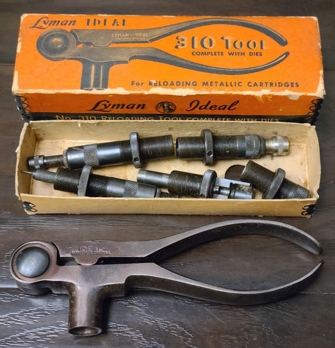 Vintage Lyman Ideal No. 310 Reloading Tool with Dies for .300 Savage | eBay