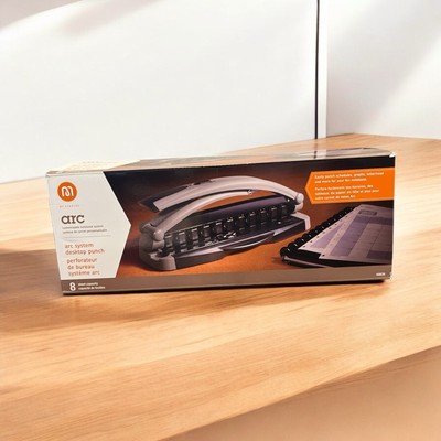 Staples arc System Desktop 11-Hole Punch, Model 40836, 8-Sheet Capacity ...