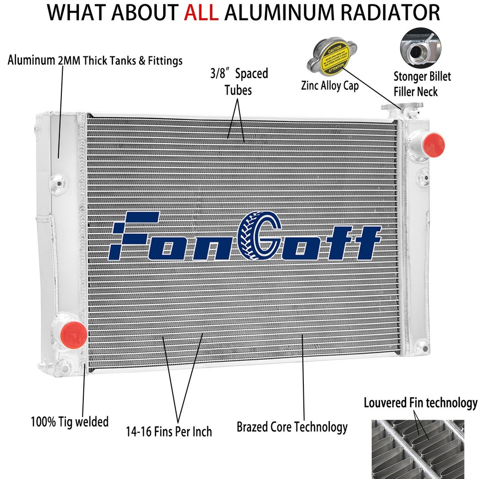 Radiator For New Holland C227/L218/L220 Case SR175,SR200,SV185,TR270 ...